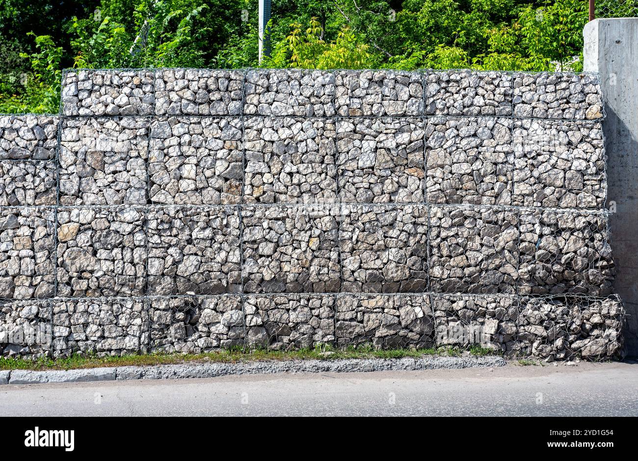 Gabions wall hi-res stock photography and images - Alamy