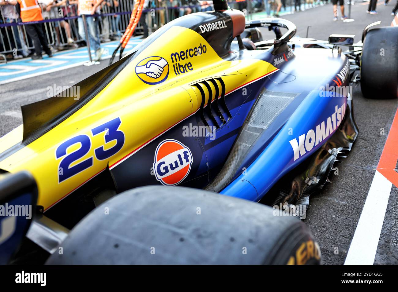Mexico City, Mexico. 24th Oct, 2024. Williams Racing FW46 - Mercado ...