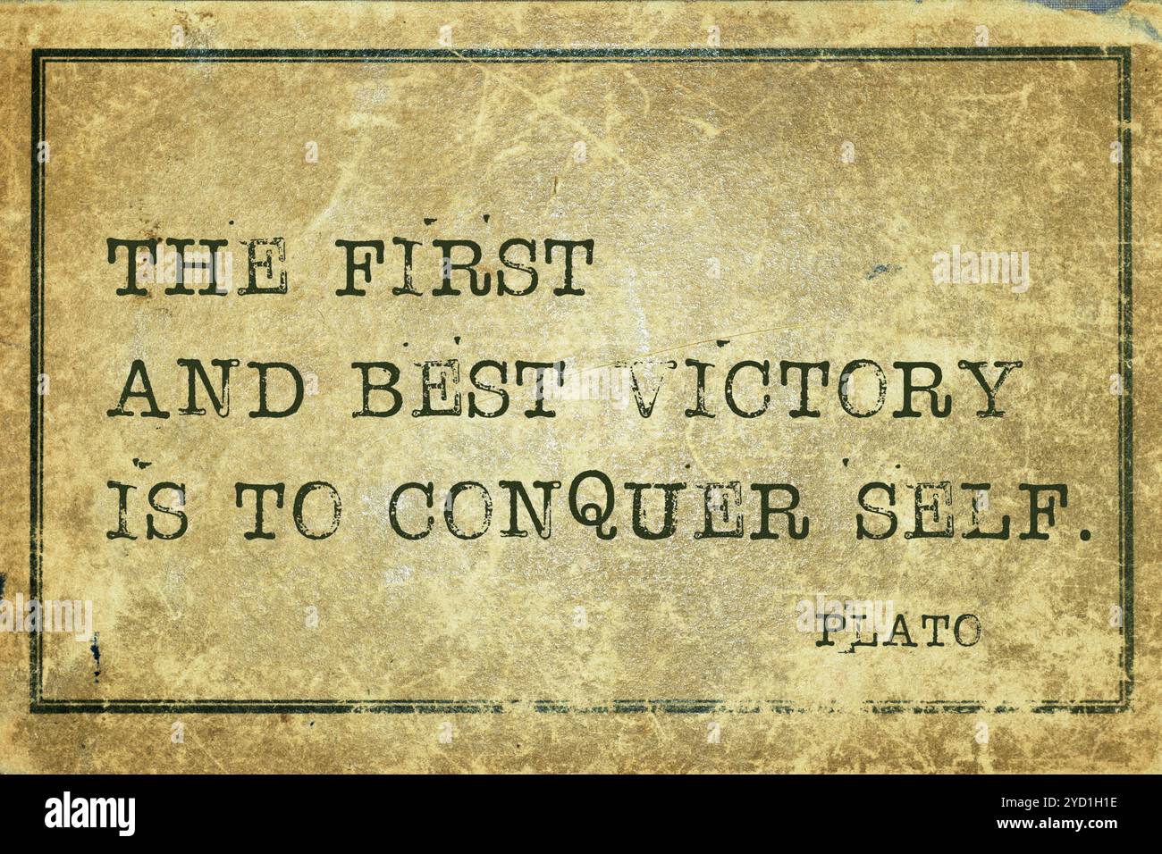 The first and best victory is to conquer self - ancient Greek ...