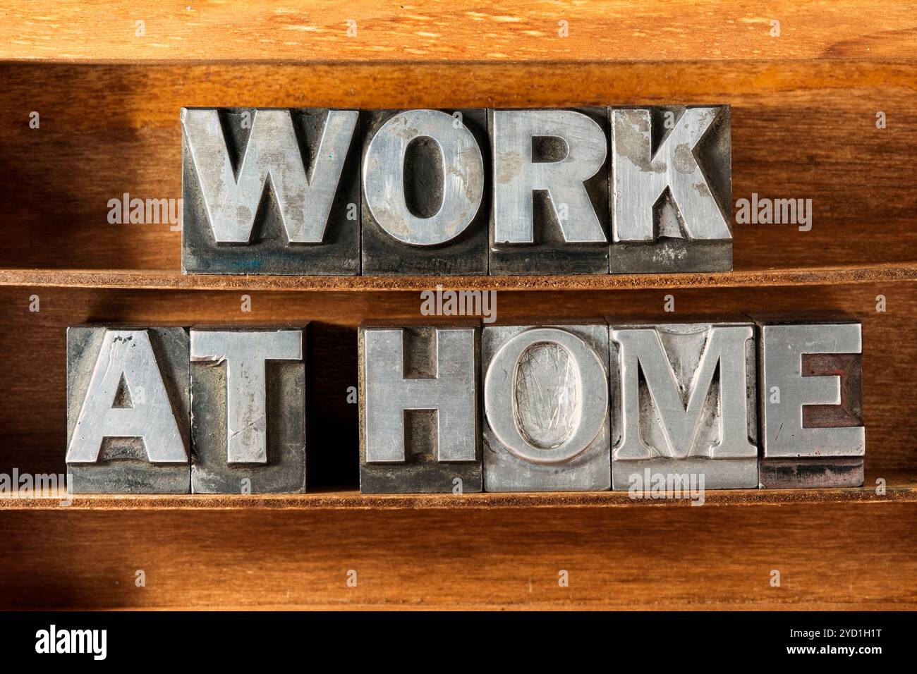 Work at home tray Stock Photo - Alamy