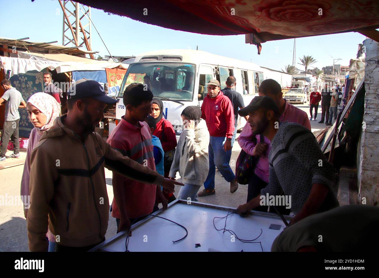 Palestine, Gaza. 24th Oct, 2024. (int) muhammad hamad, a palestinian ...