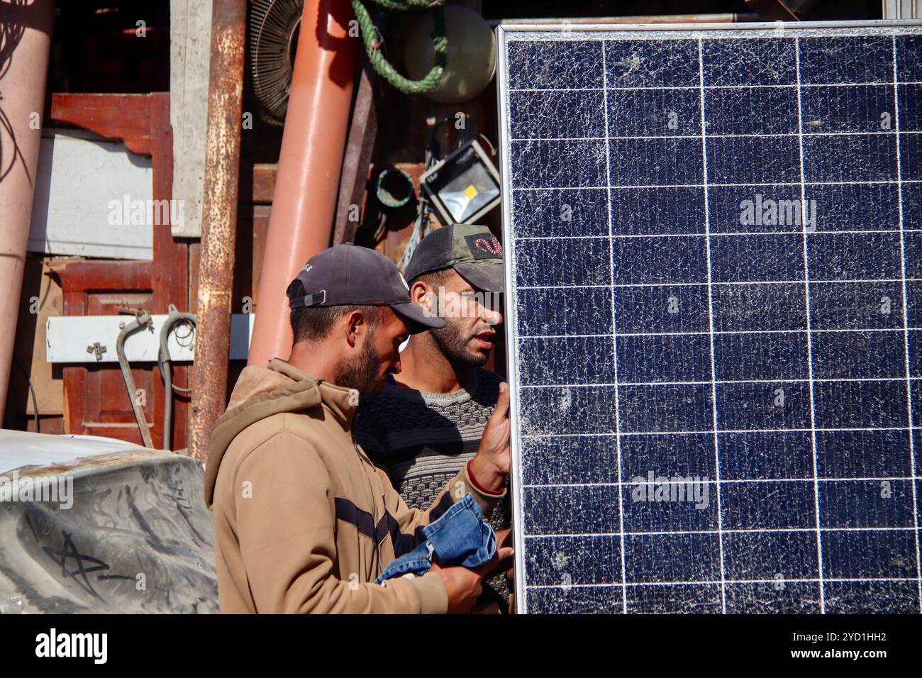 Palestine, Gaza. 24th Oct, 2024. (int) muhammad hamad, a palestinian ...