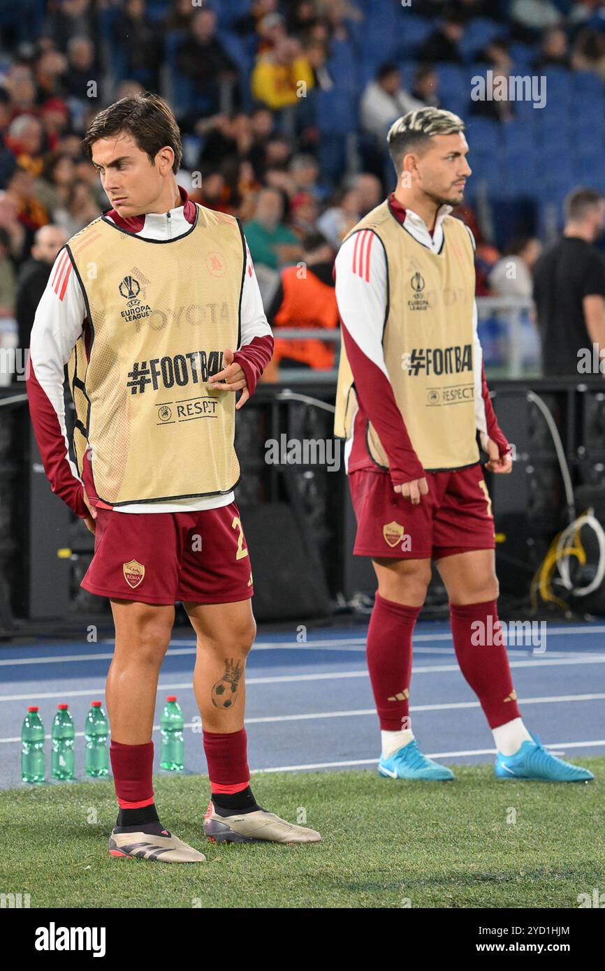 24th Oct 2024, Stadio Olimpico, Roma, Italy; Uefa Europa League ...