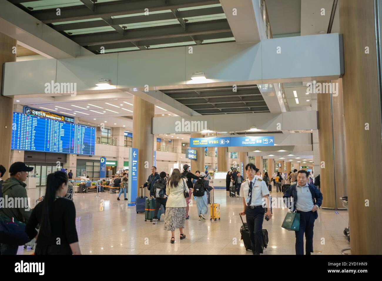 Head to Seoul's railway terminal at Incheon International Airport in ...