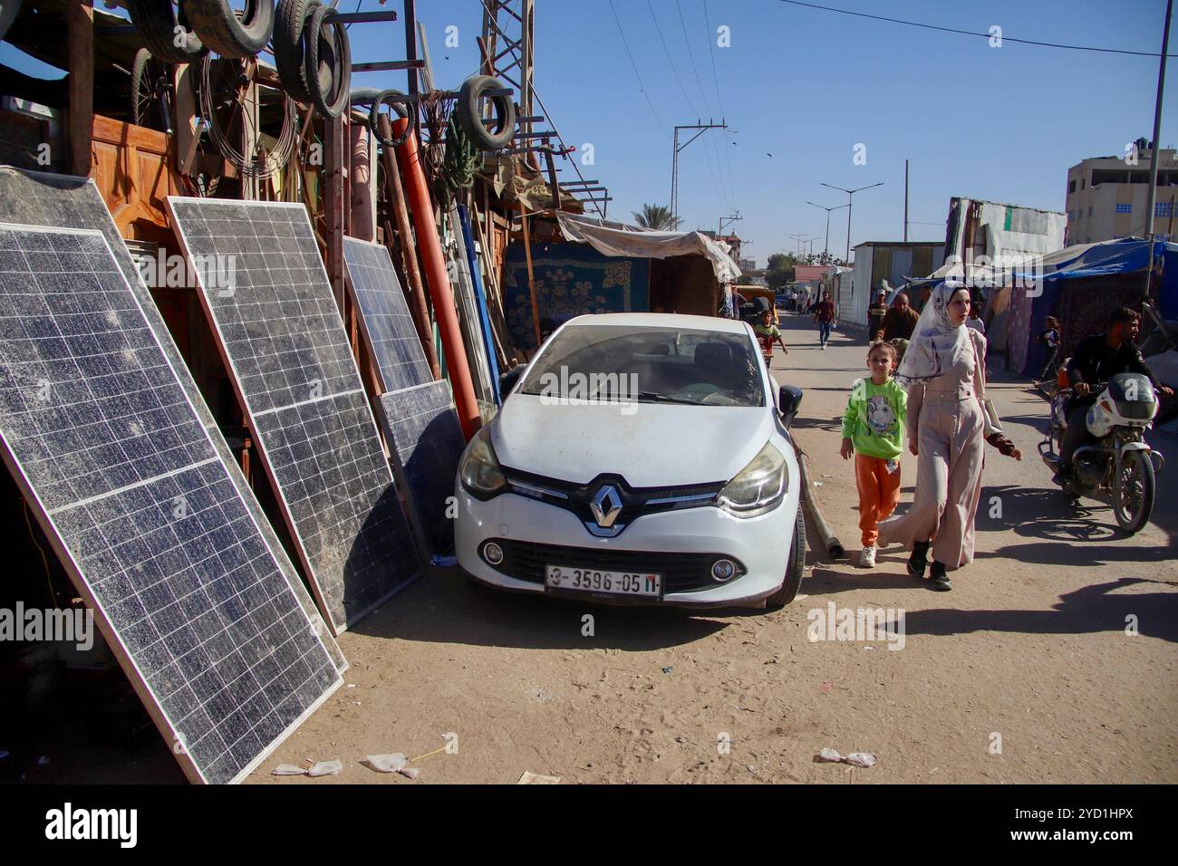 Palestine, Gaza. 24th Oct, 2024. (int) muhammad hamad, a palestinian ...