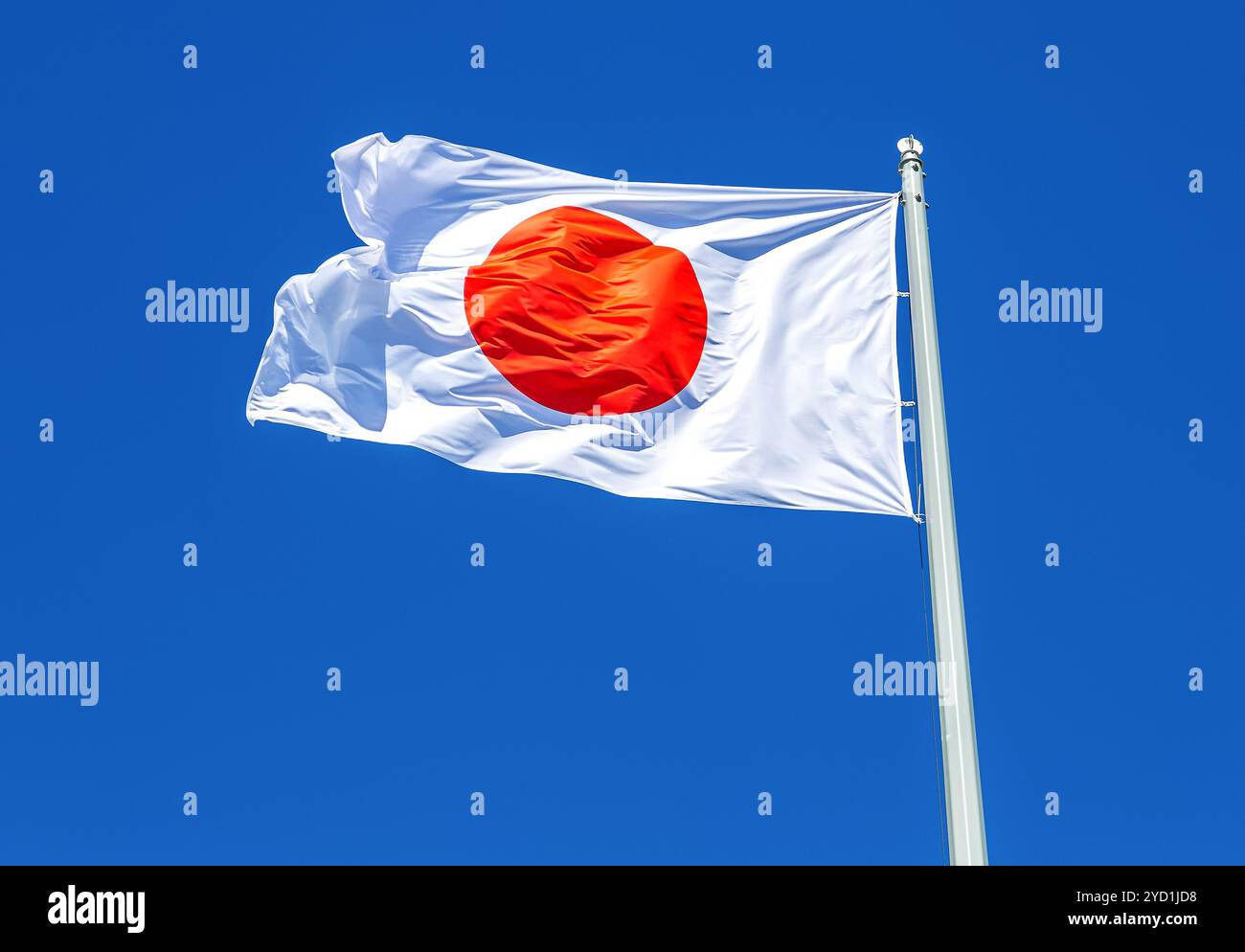 Japan flag in horizontal hi-res stock photography and images - Alamy