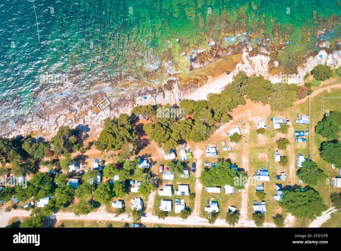 Aerial view stone beach clear hi-res stock photography and images - Alamy