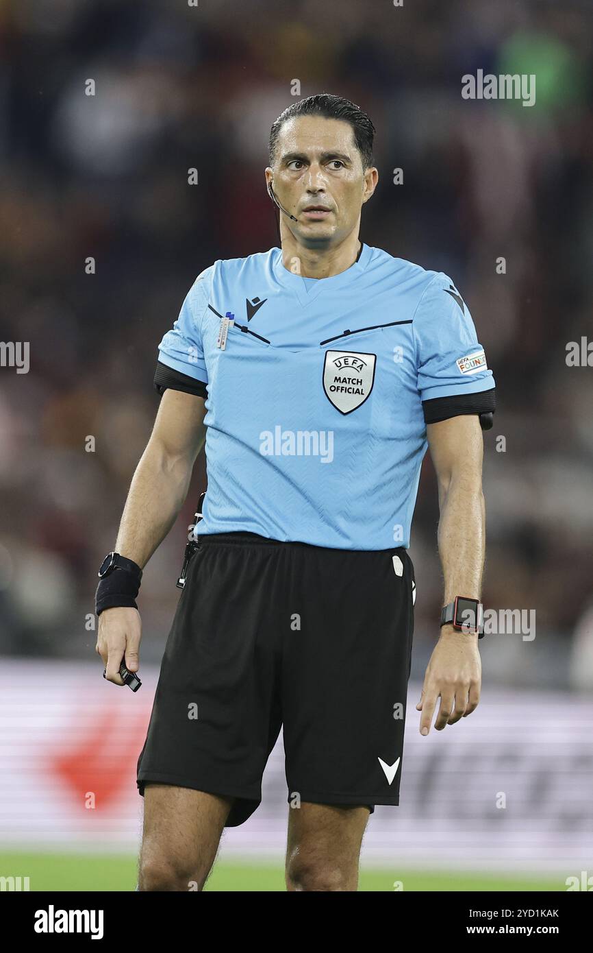 Dutch Referee Serdar Gozubuyuk looks during UEFA Europa League phase ...