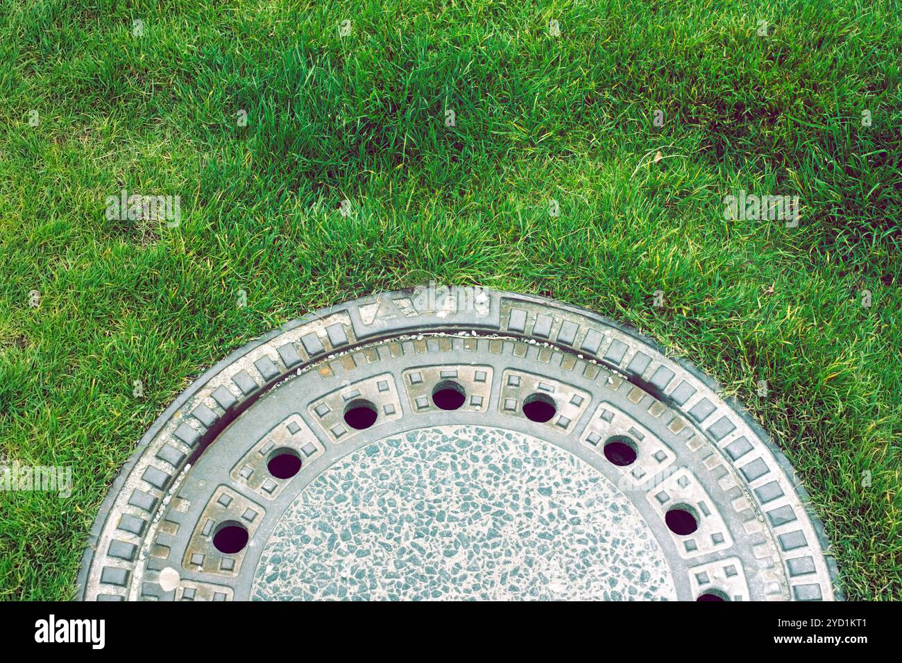 Hatch and grass Stock Photo - Alamy