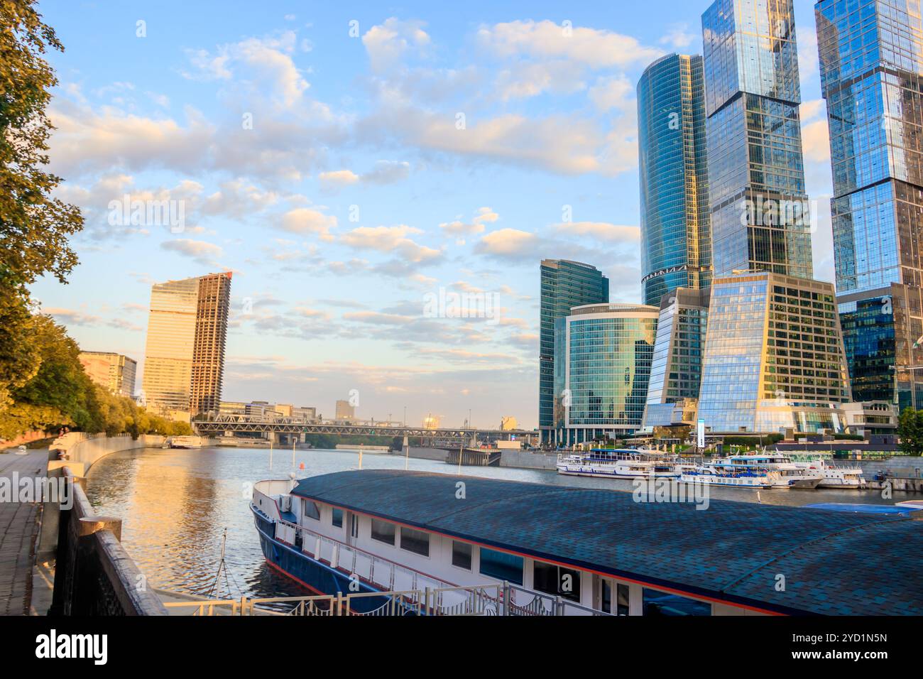 Business Center Moscow City. Business center. High houses from the ...