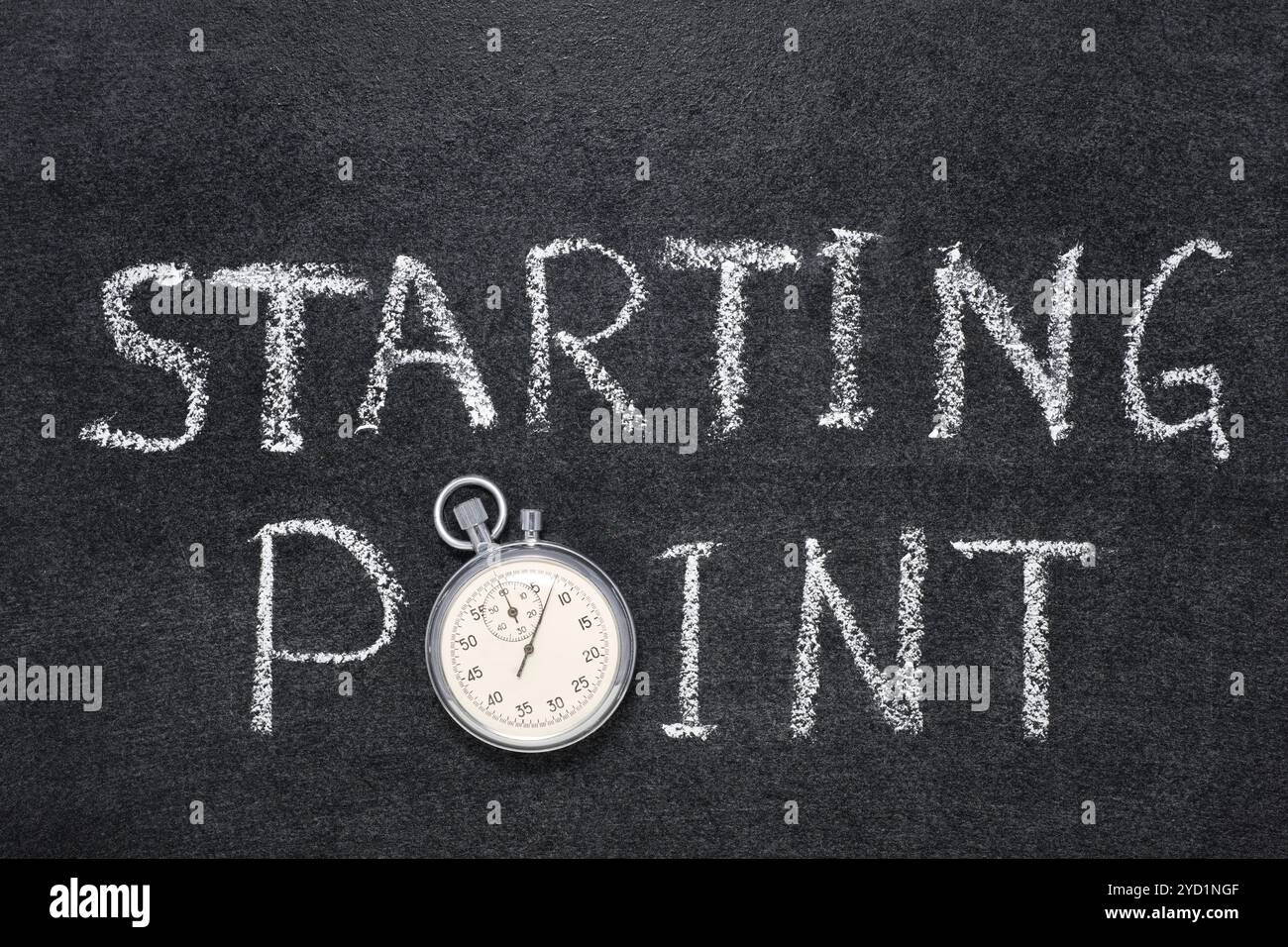 Starting point watch Stock Photo - Alamy