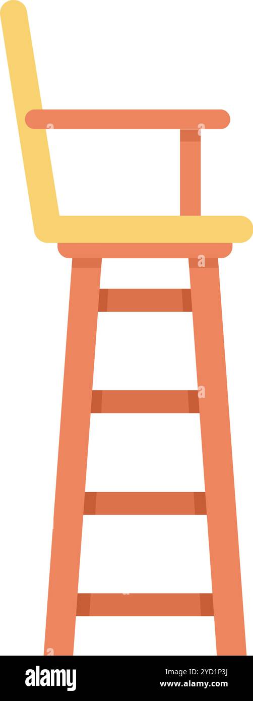 Side view lifeguard tower standing hi-res stock photography and images ...
