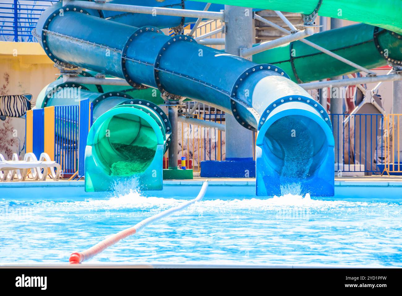 Aquapark family holiday clean hi-res stock photography and images - Alamy