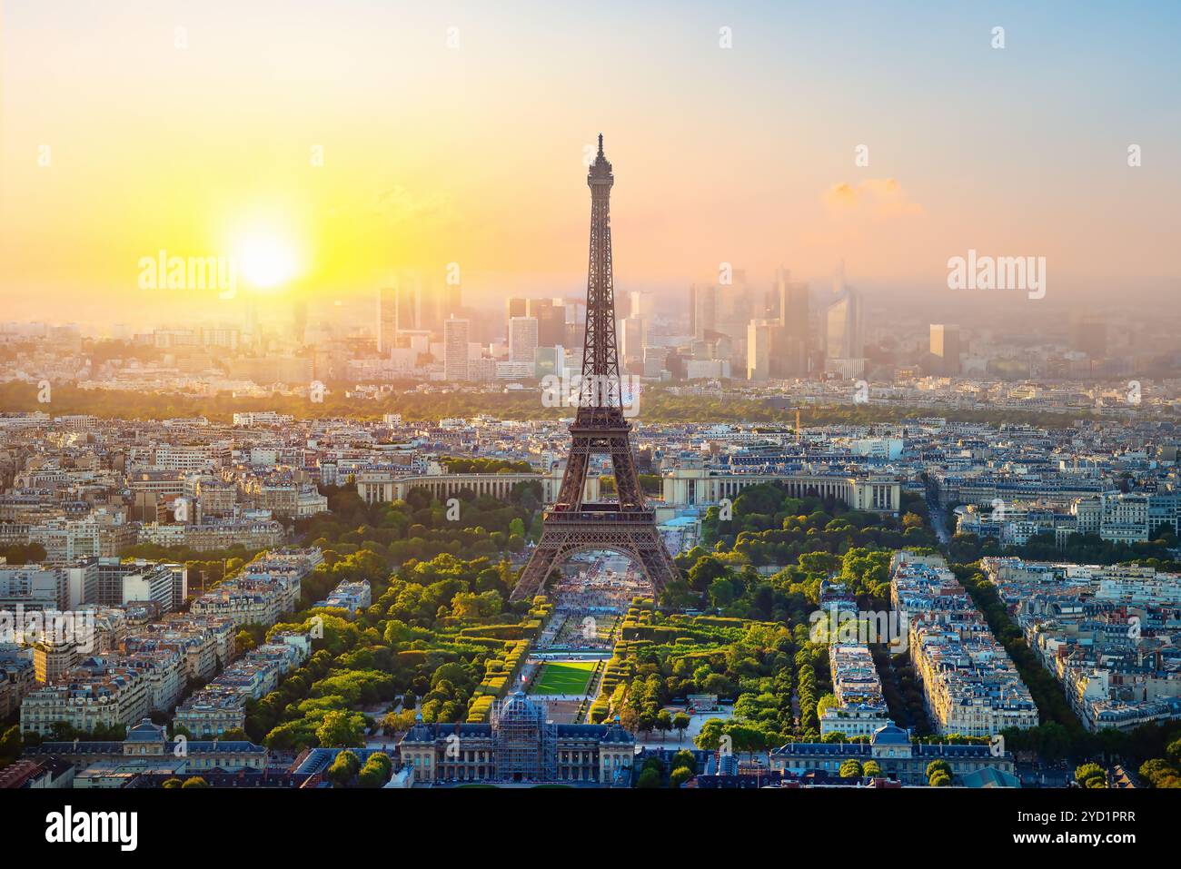 Aerial view of Paris Stock Photo - Alamy