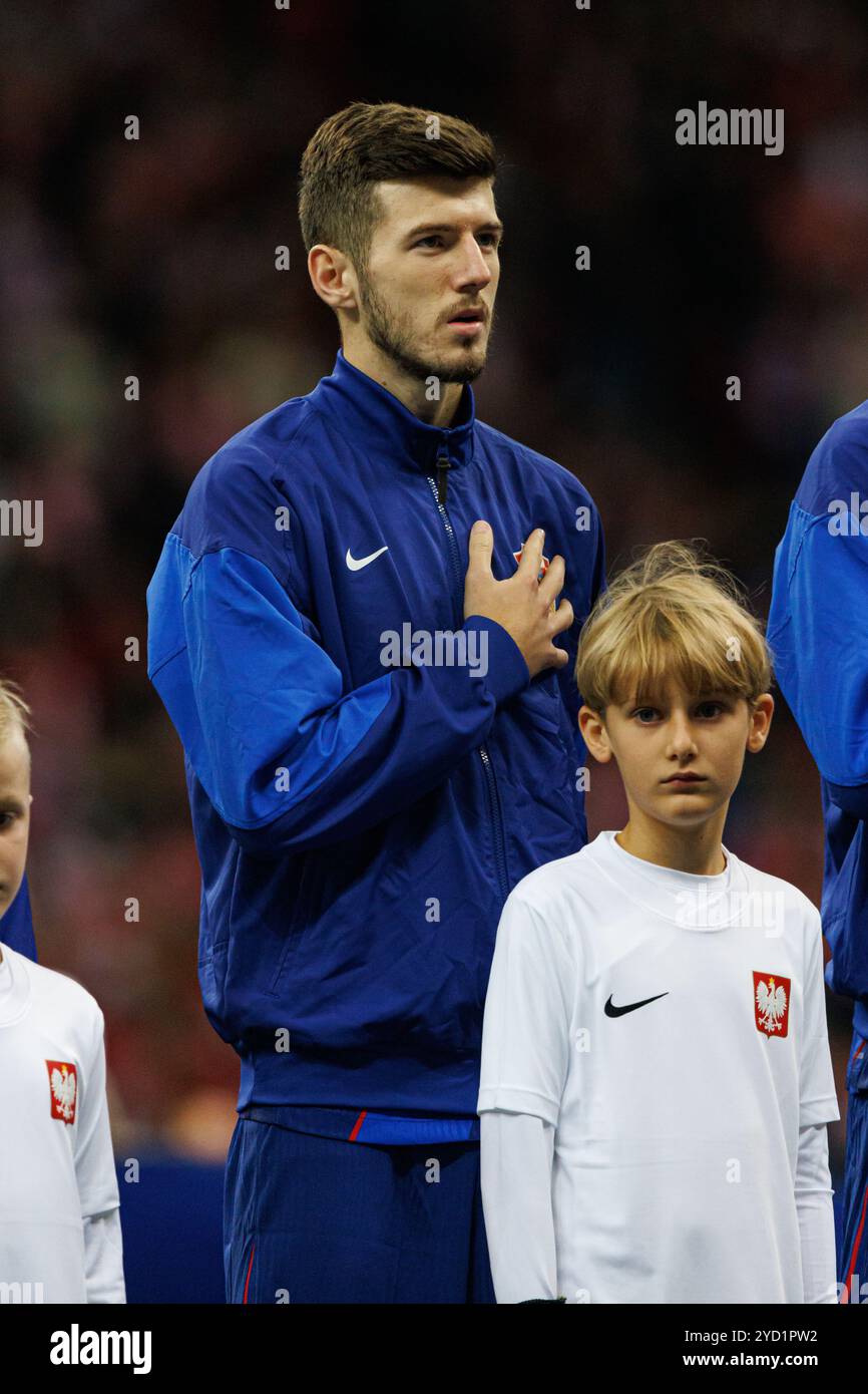 Petar Sucic seen during UEFA Nations League game between national teams ...