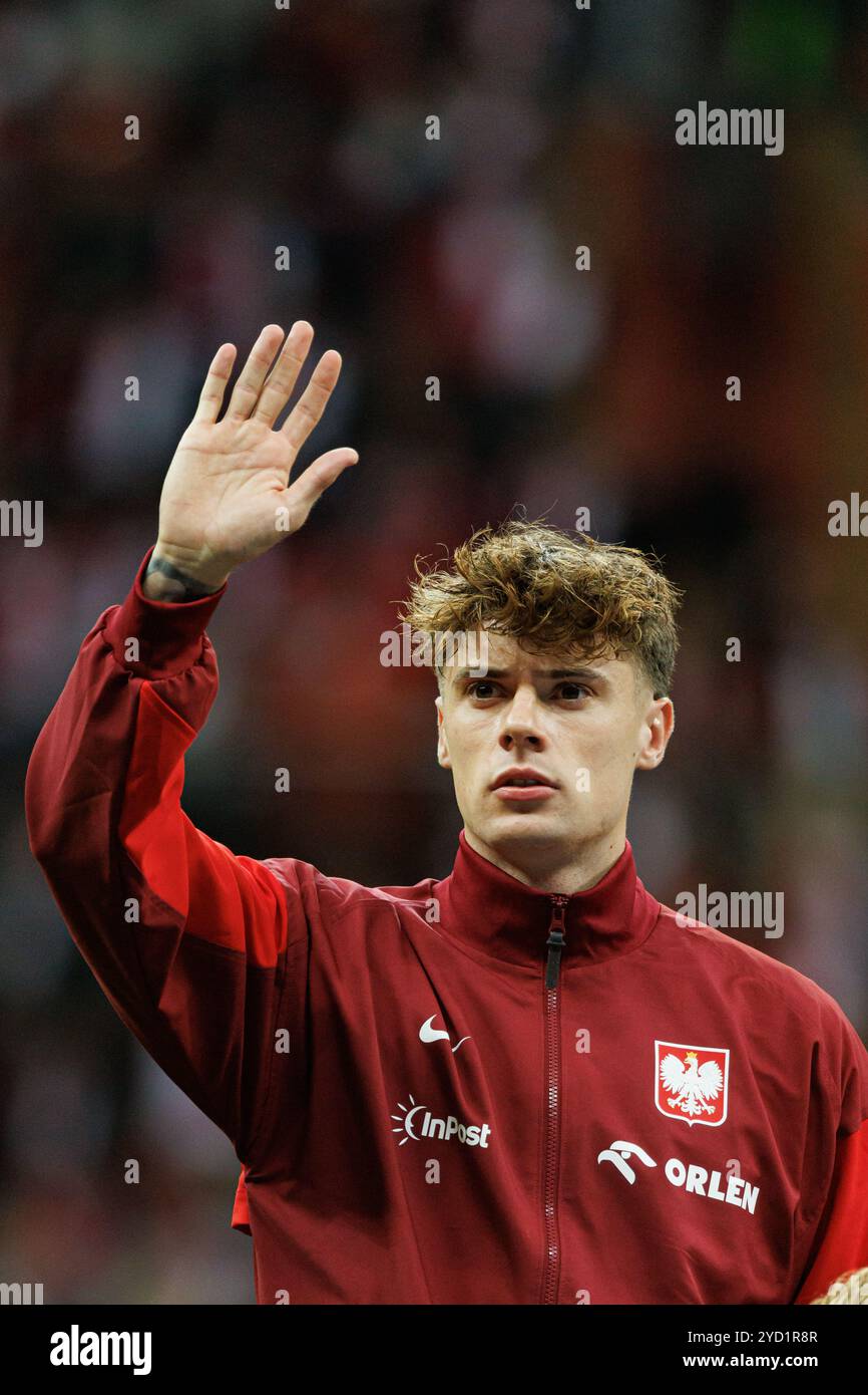 Nicola Zalewski seen during UEFA Nations League game between national ...