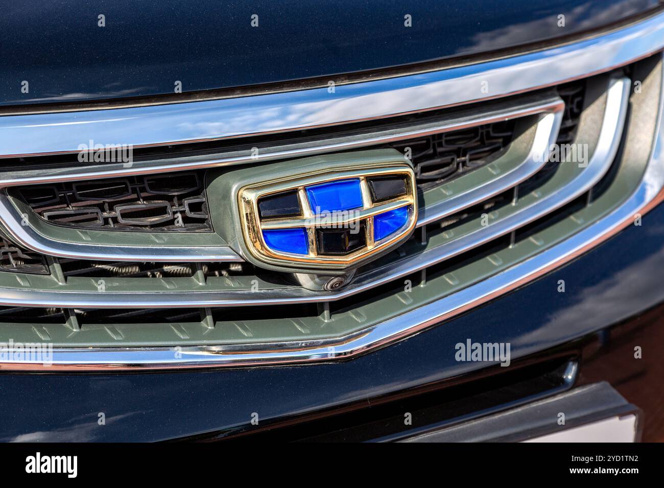 Closeup of Geely logo on the car Stock Photo - Alamy