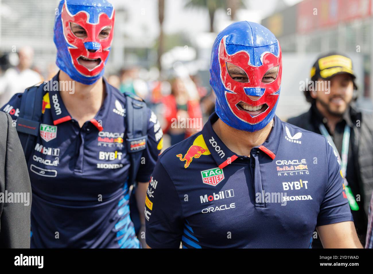 Mexico City, Mexico. 24th Oct, 2024. Sergio Perez of Mexico and Oracle ...