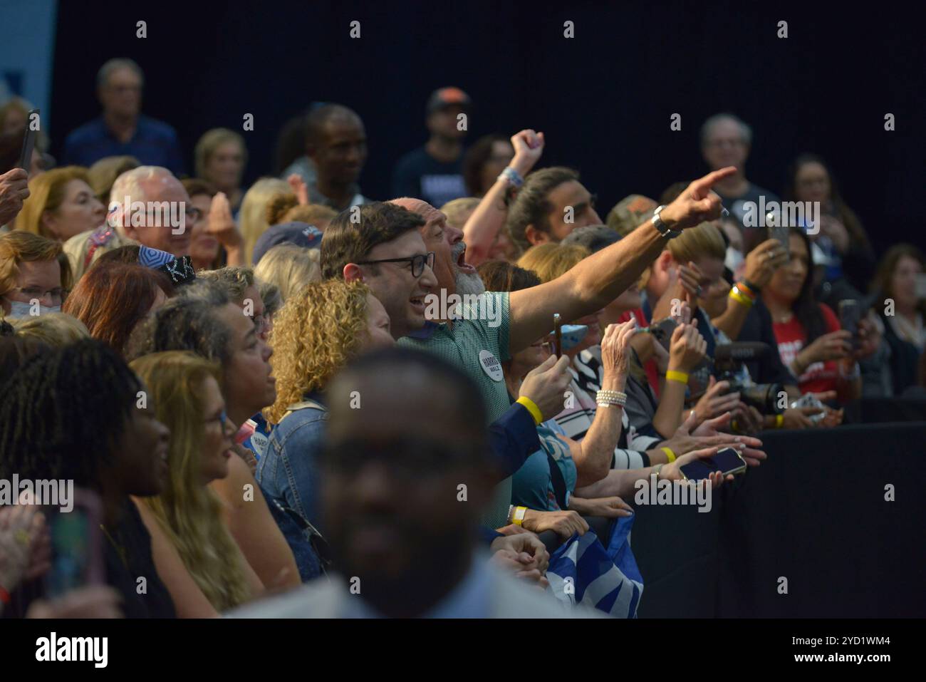 Hallandale Beach, Florida, USA. 23rd Oct, 2024. Atmosphere during ...