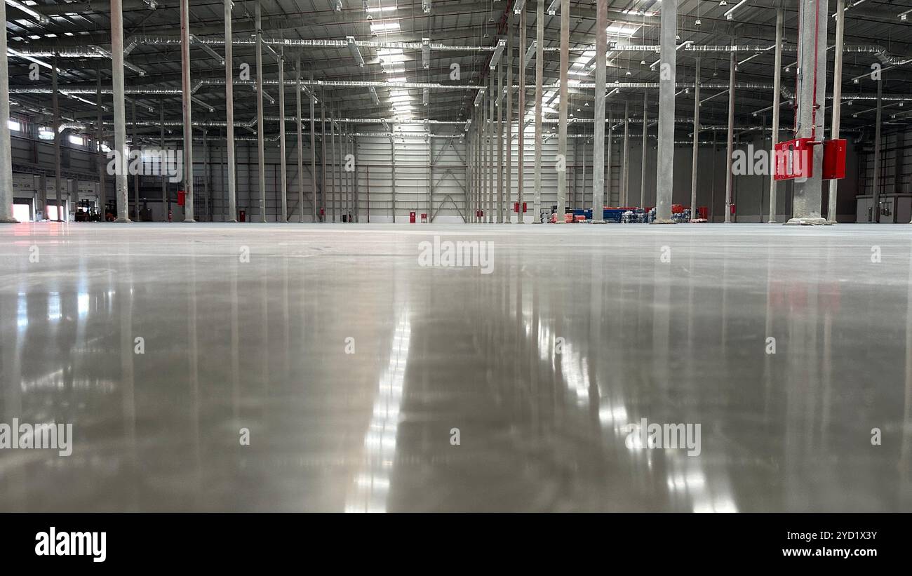 Industrial building or modern factory for manufacturing production ...