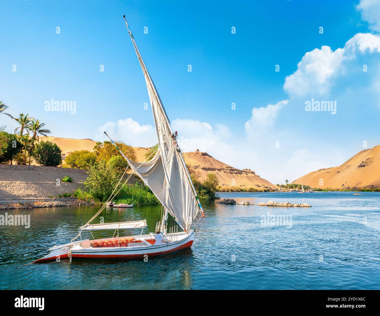 Egypt nile valley aswan nubian hi-res stock photography and images - Alamy