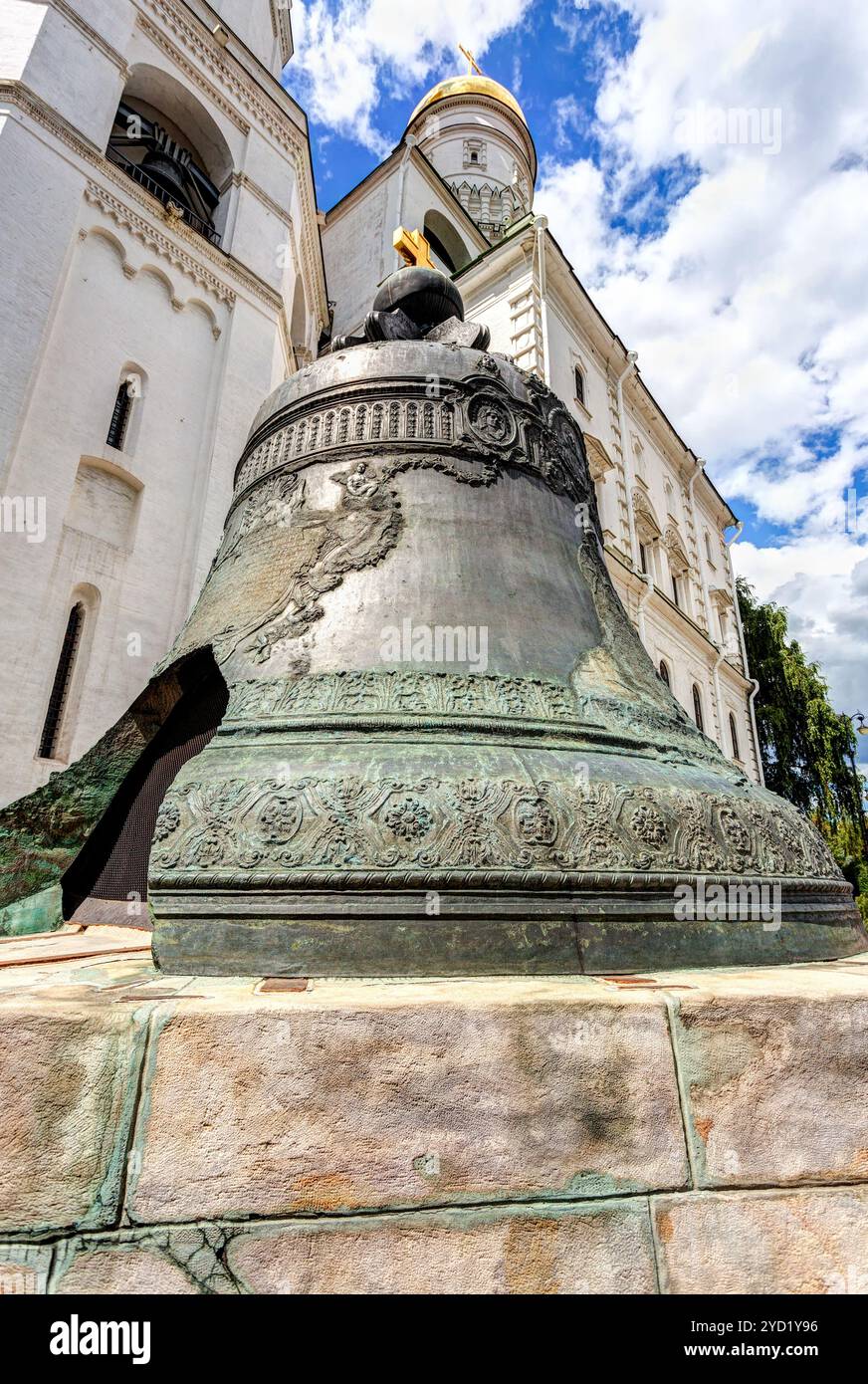 Tsar Bell (Tsar-kolokol) in the Moscow Kremlin Stock Photo - Alamy