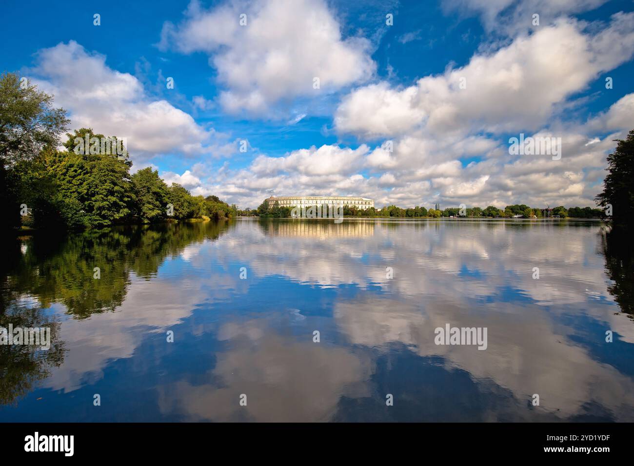 Reich Kongresshalle (congress hall) and the documentation center on ...