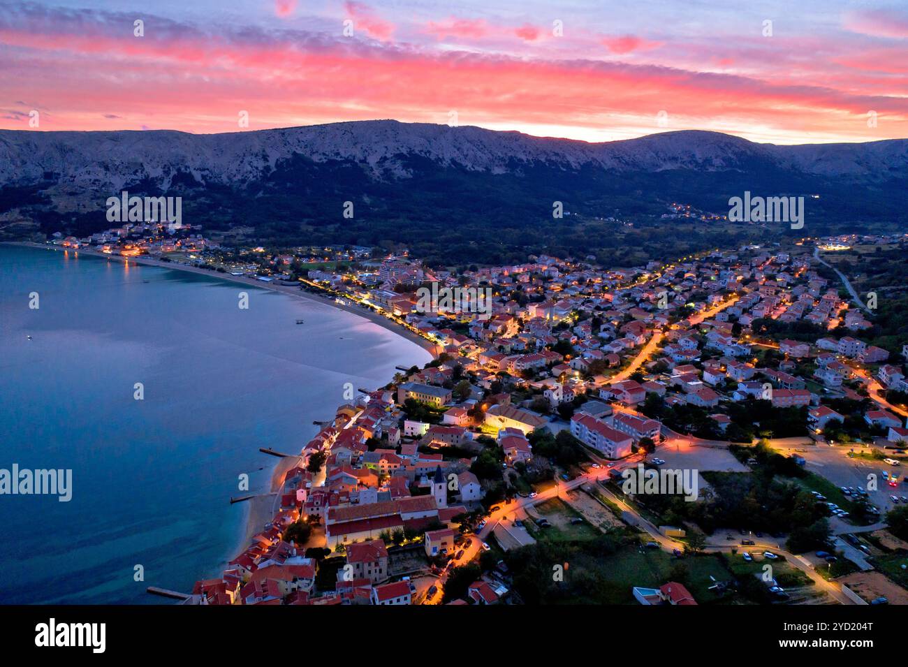 Town baska coastline aerial hi-res stock photography and images - Alamy