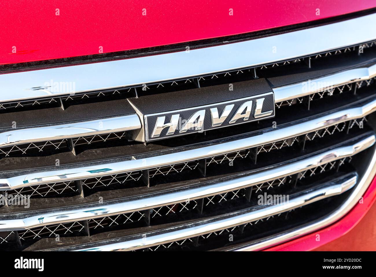 Closeup of Haval logo on the car Stock Photo - Alamy