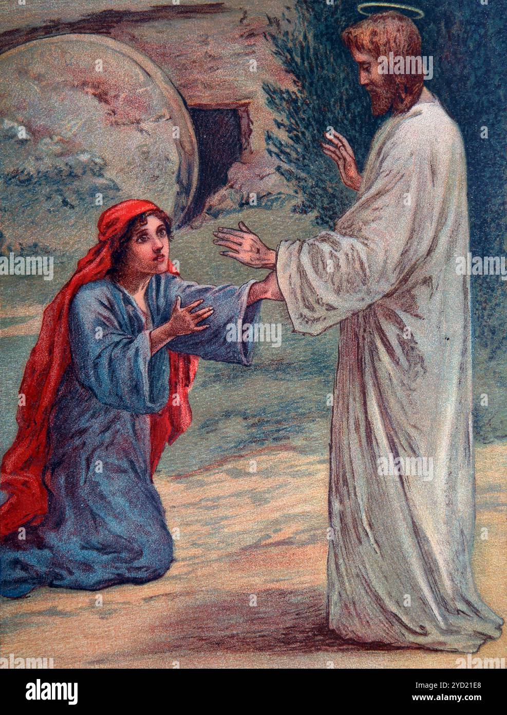 Mary magdalene resurrection jesus hi-res stock photography and images ...