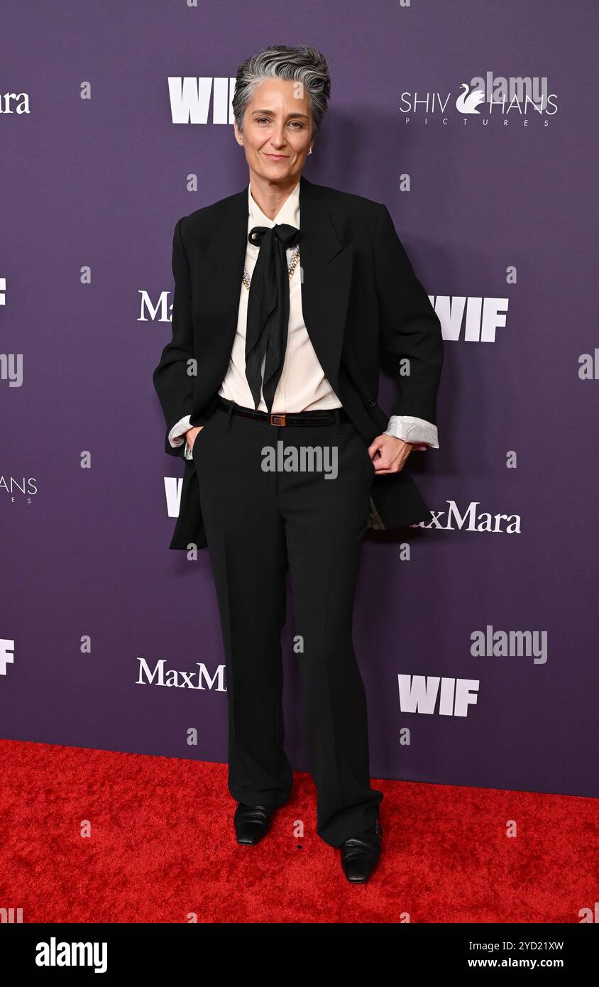 Alex Hedison arriving to the 2024 WIF Honors held at the Beverly Hilton ...