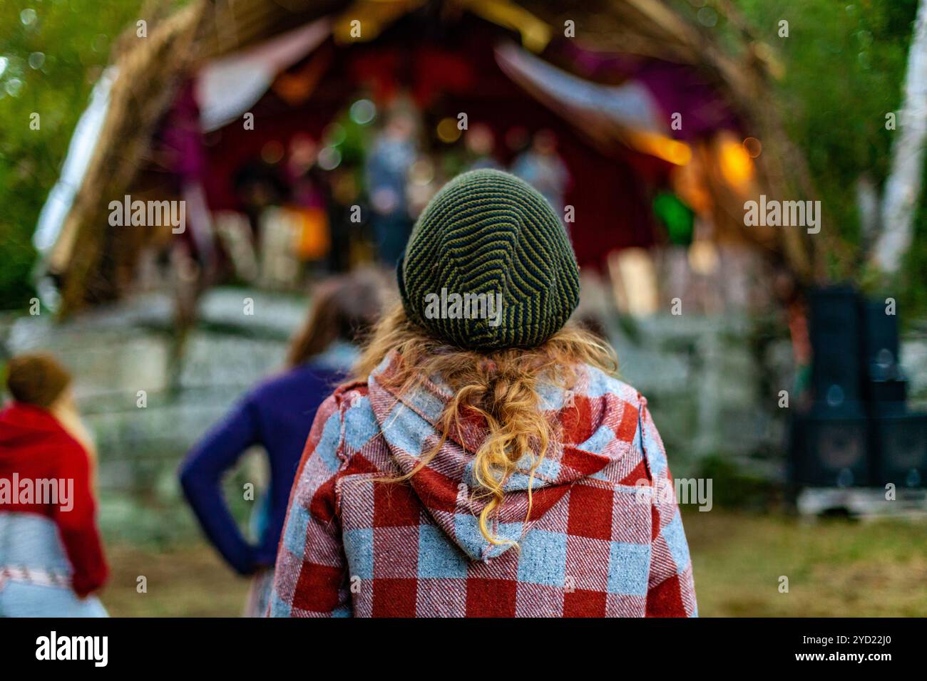 Fusion of cultural and modern music event Stock Photo - Alamy