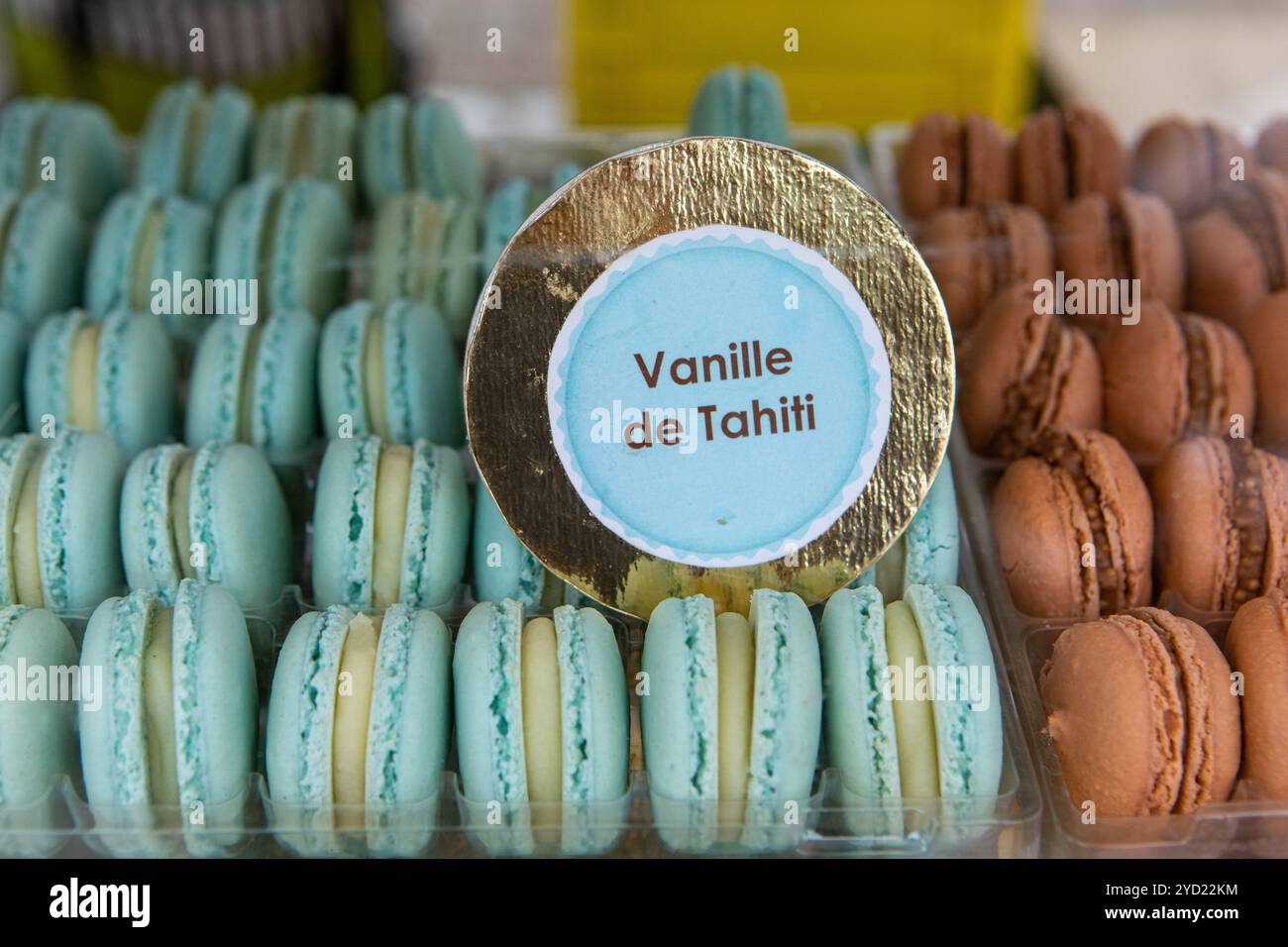Baked goods at outdoor agriculture fair Stock Photo - Alamy