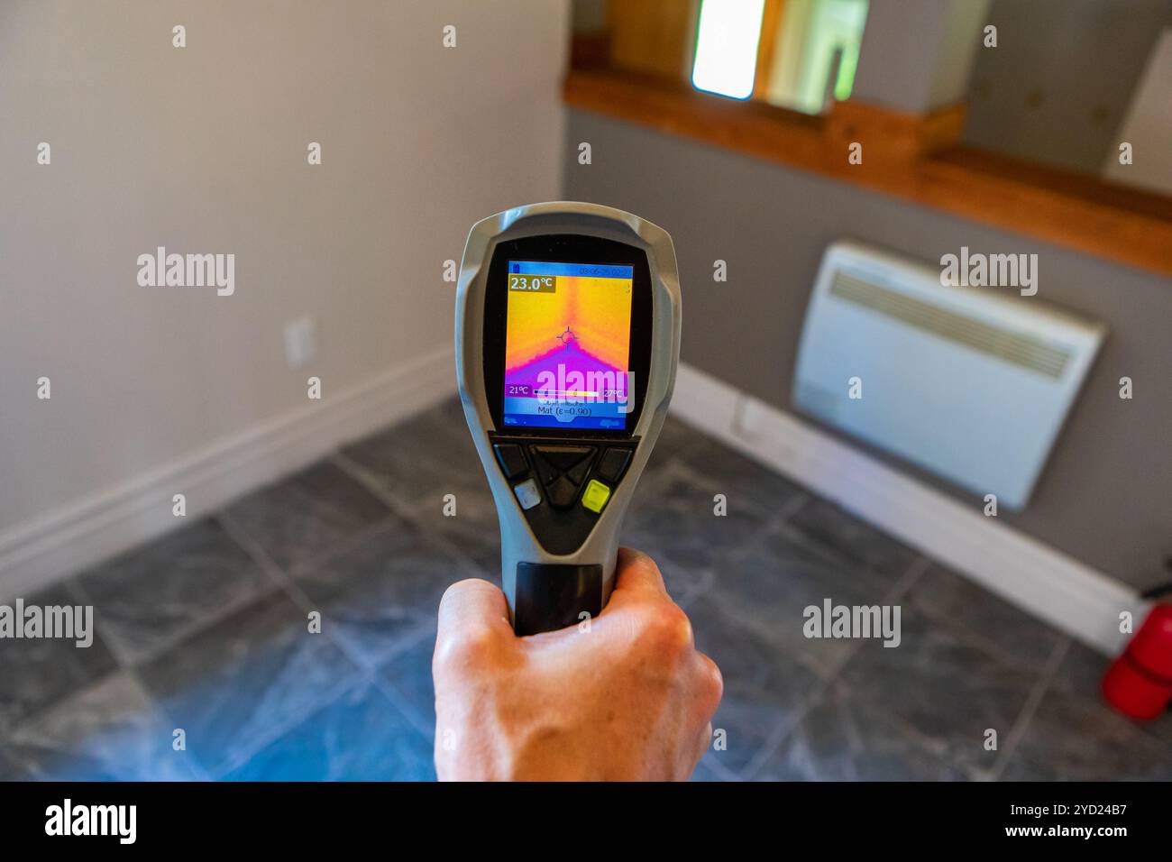 Indoor damp and air quality or IAQ testing Stock Photo - Alamy