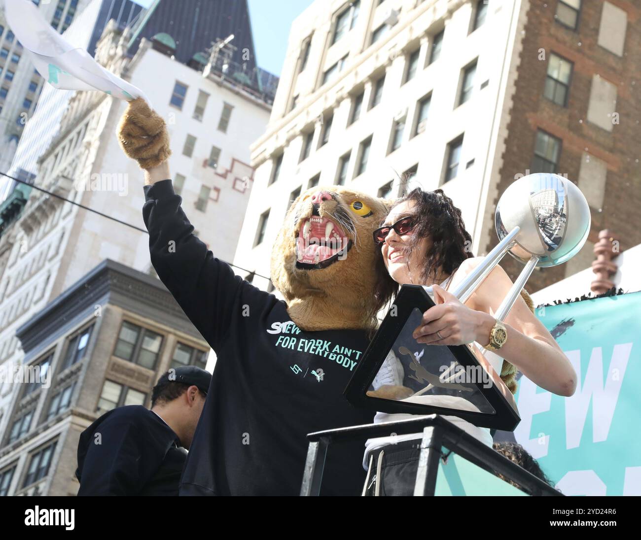 New York, New York, USA. 24th Oct, 2024. New York Liberty basketball ...
