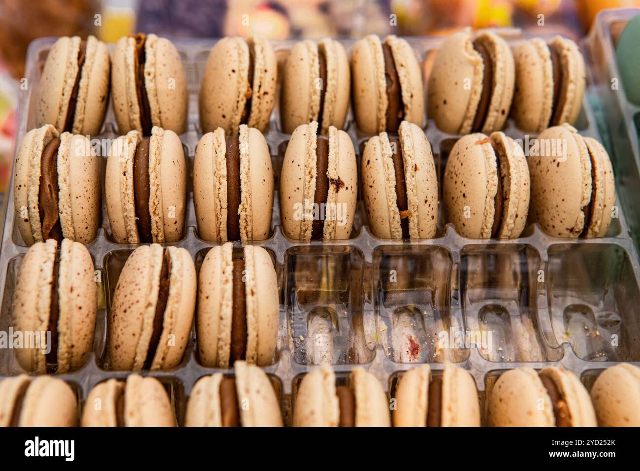 Baked goods at outdoor agriculture fair Stock Photo - Alamy