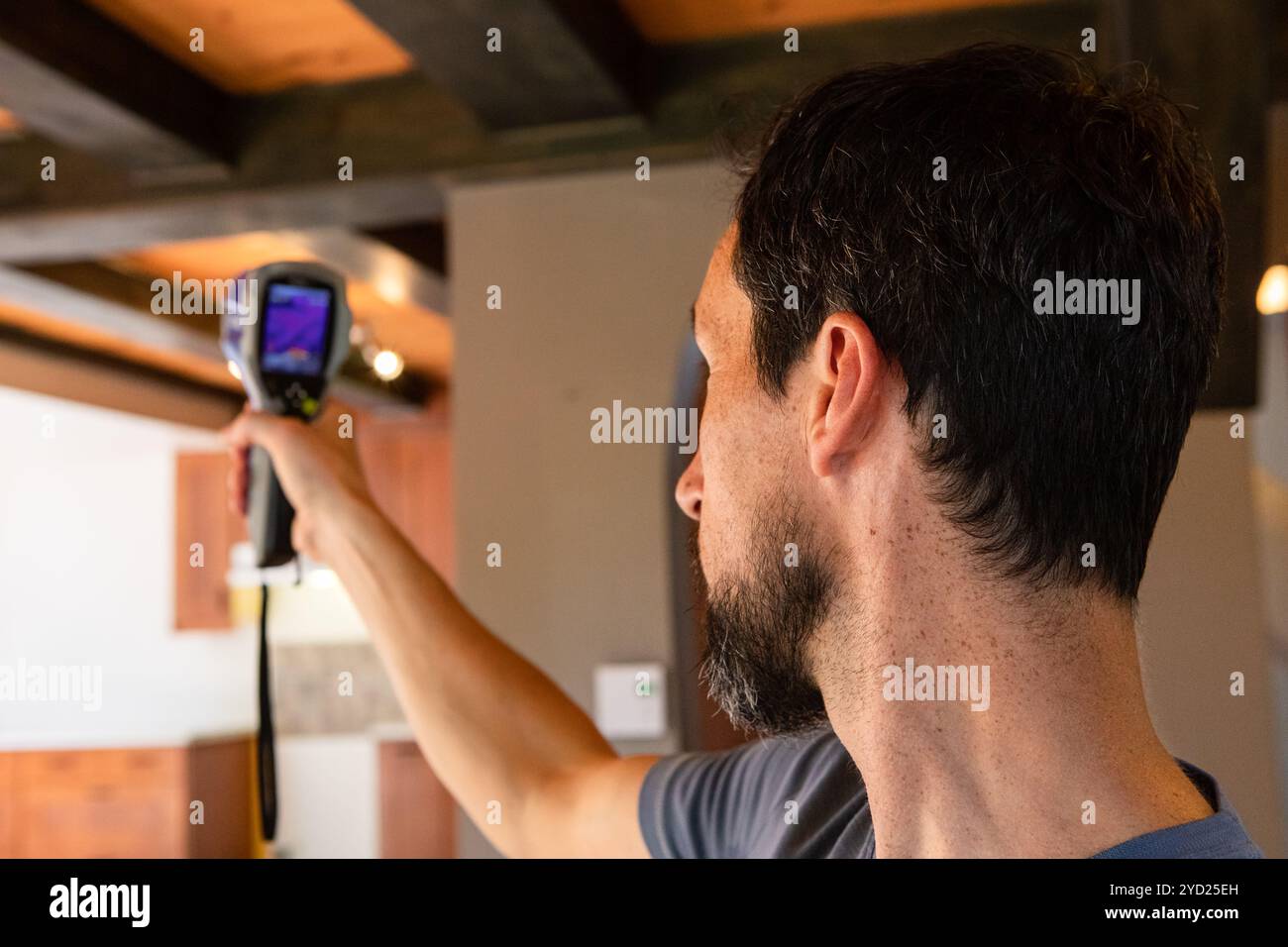 Indoor damp and air quality or IAQ testing Stock Photo - Alamy