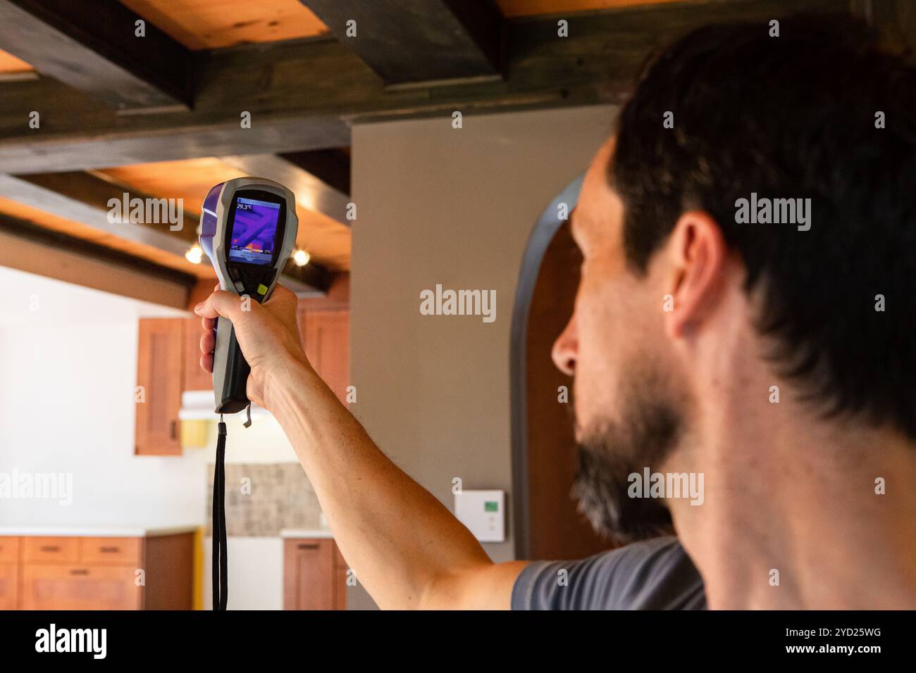 Indoor damp and air quality or IAQ testing Stock Photo - Alamy