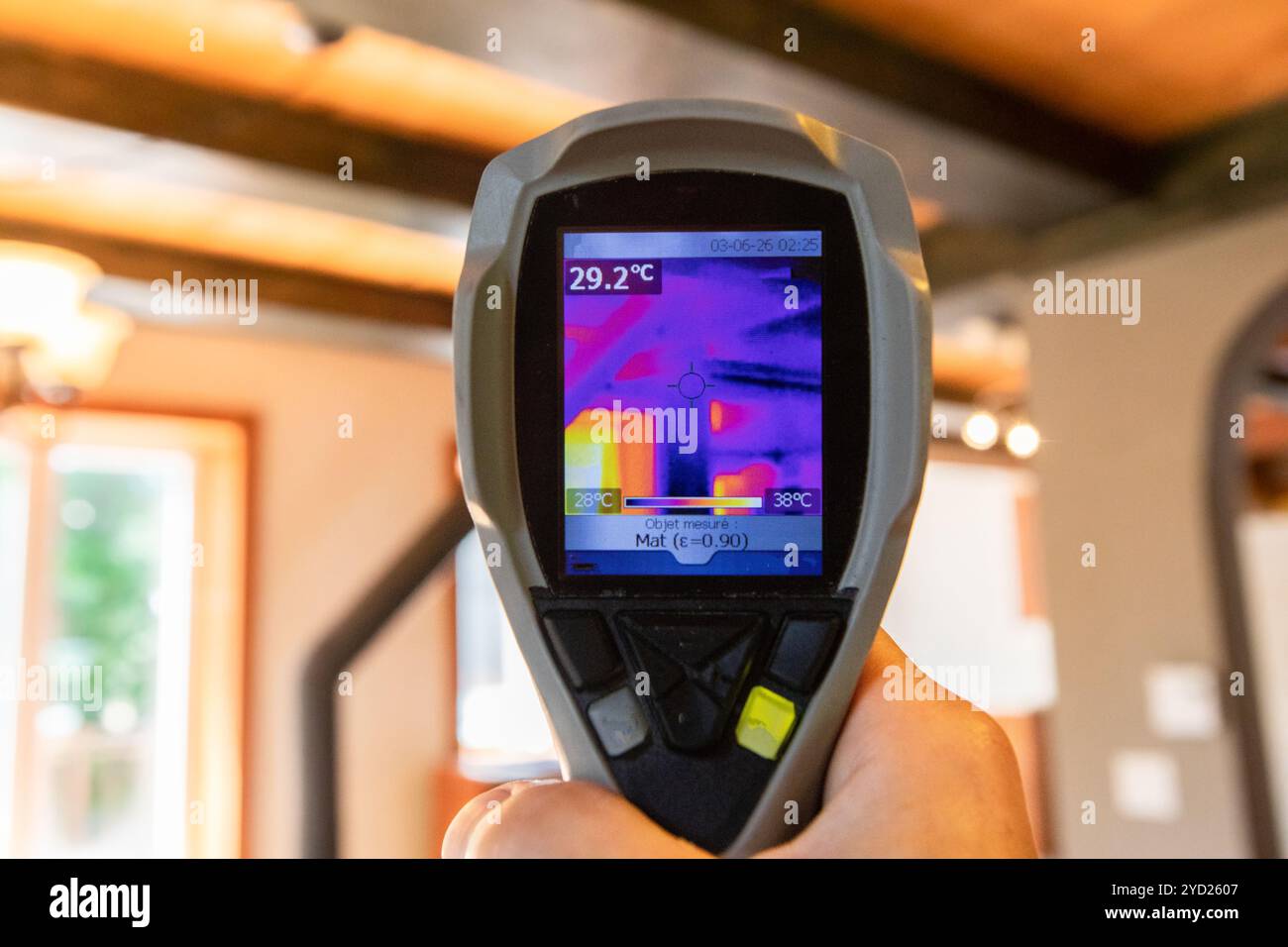 Indoor damp and air quality or IAQ testing Stock Photo - Alamy