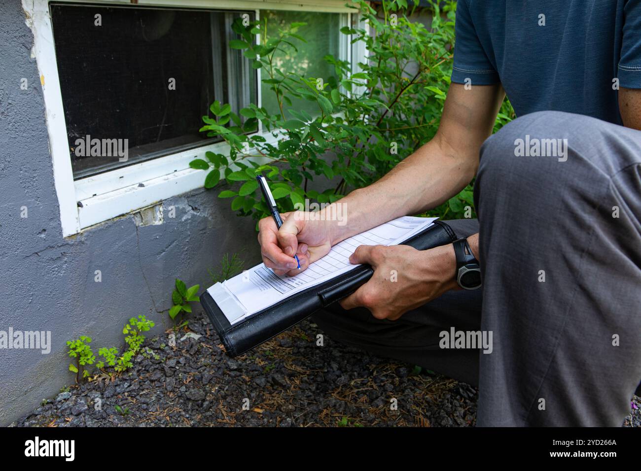 Indoor damp and air quality or IAQ testing Stock Photo - Alamy