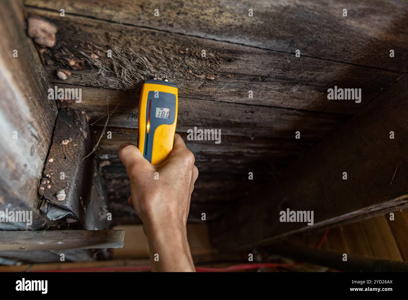 Indoor damp and air quality or IAQ testing Stock Photo - Alamy