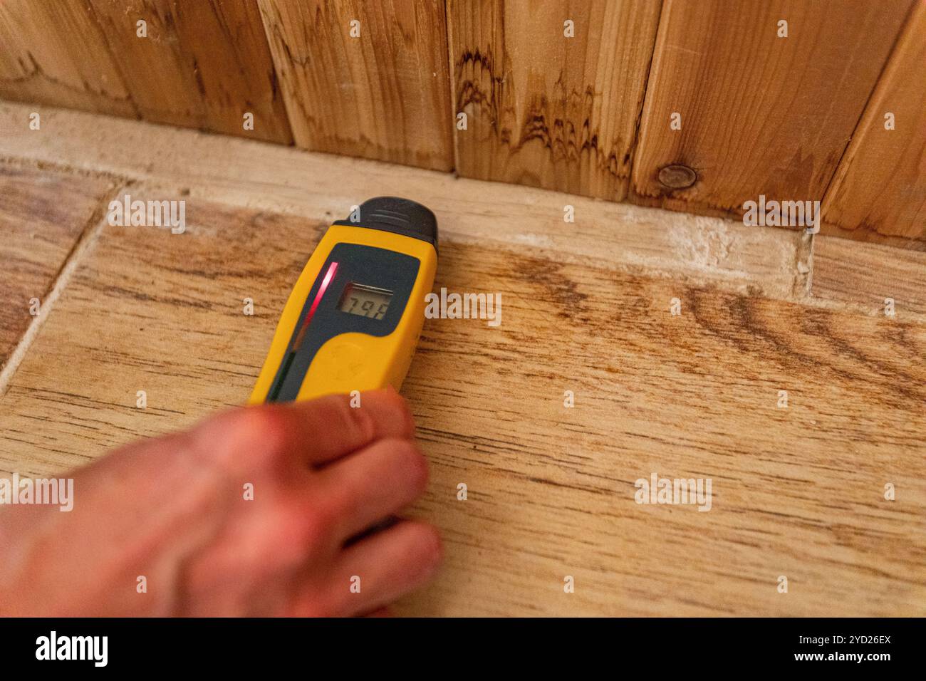Indoor damp and air quality or IAQ testing Stock Photo - Alamy