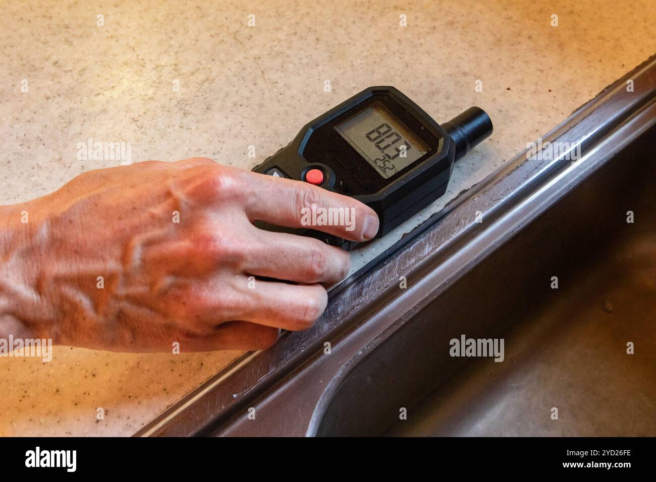 Indoor damp and air quality or IAQ testing Stock Photo - Alamy