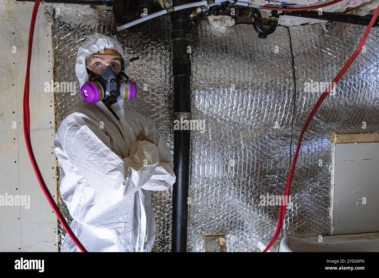 Indoor damp and air quality or IAQ testing Stock Photo - Alamy
