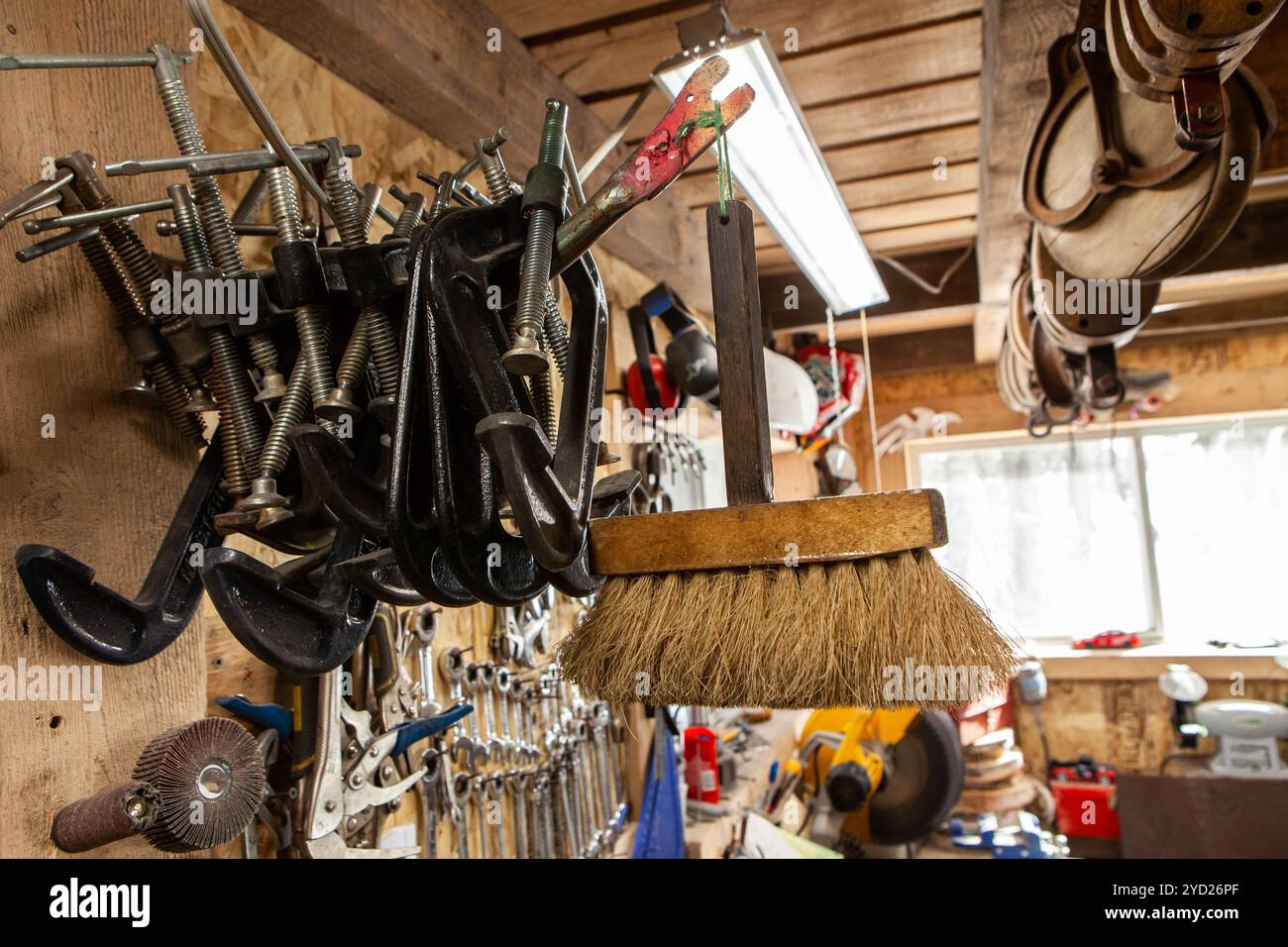 Maintenance heavy equipment in workshop hi-res stock photography and ...