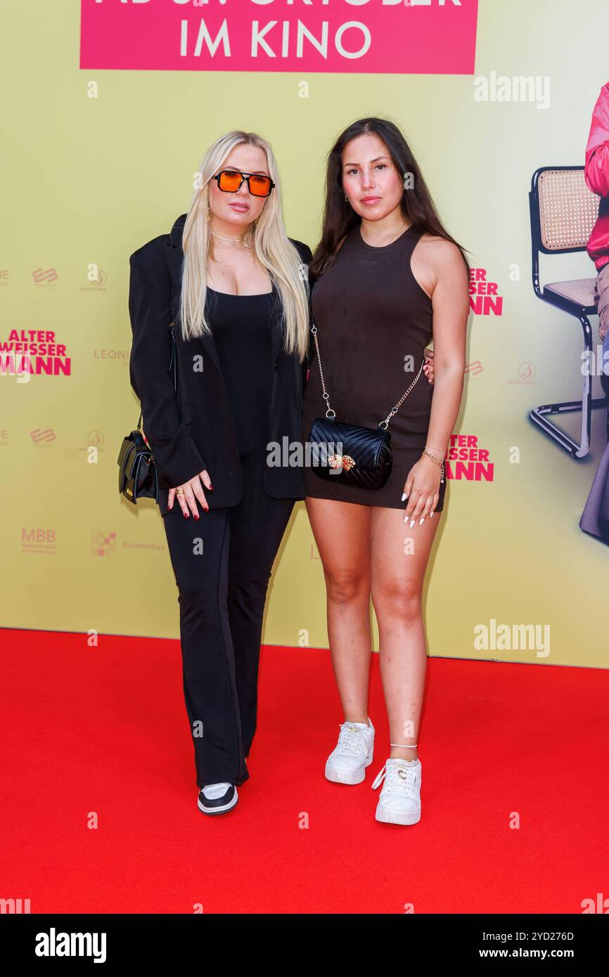 Premiere - Alter Weisser Mann Lisa Marie Rudzio und Louise bei der ...