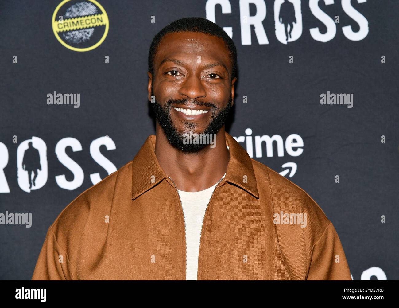 Aldis Hodge attends a special screening of the Prime Video television ...