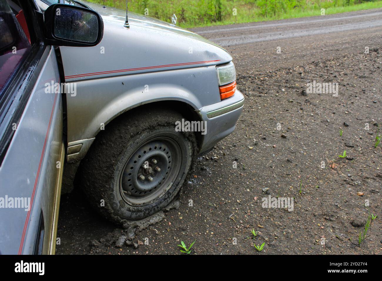 Grey mini van hi-res stock photography and images - Alamy
