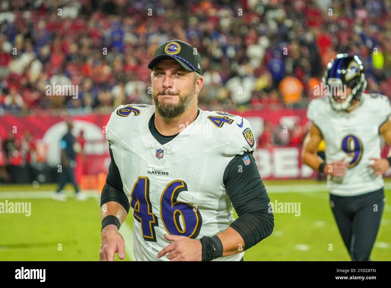 Tampa Bay, Florida, USA, October 21, 2024, Baltimore Ravens player Nick ...