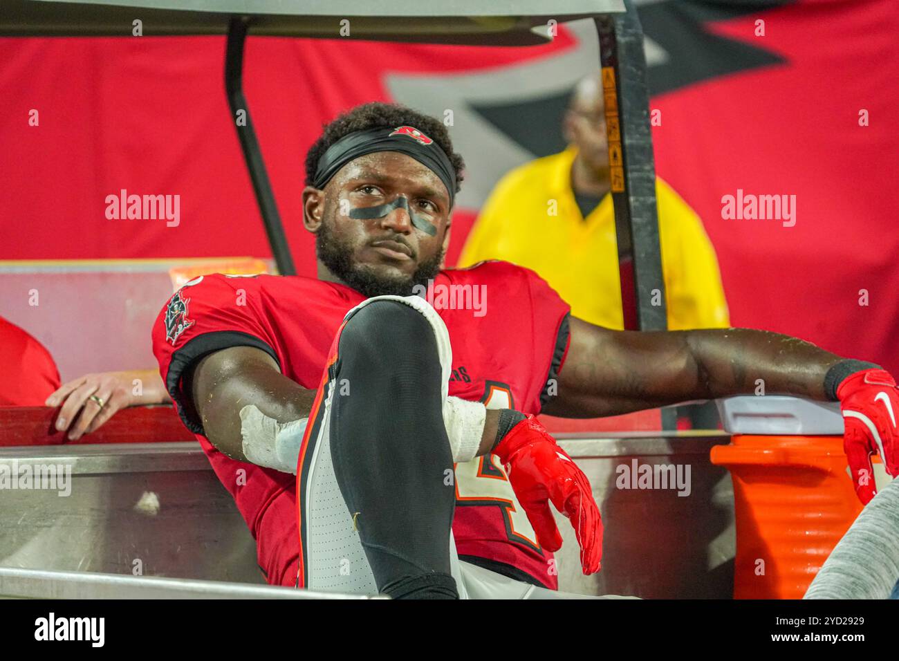 Tampa Bay, FloridaTampa Bay Buccaneers player Chris Godwin #14 is being ...